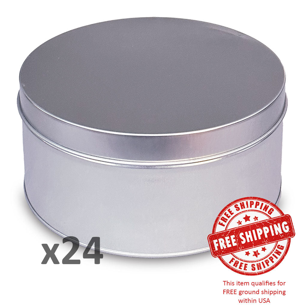 Casepack of Large Round Tin Boxes – Lunchbox.com