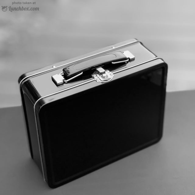 Plain Black Lunch Box – Lunchbox.com
