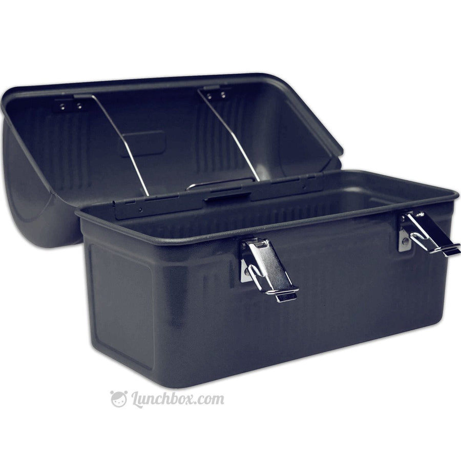 Construction Worker Black Dome Lunchbox and Thermos Bottle – Lunchbox.com