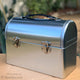 Plain Metal Dome Lunch Box - Silver – Lunchbox.com
