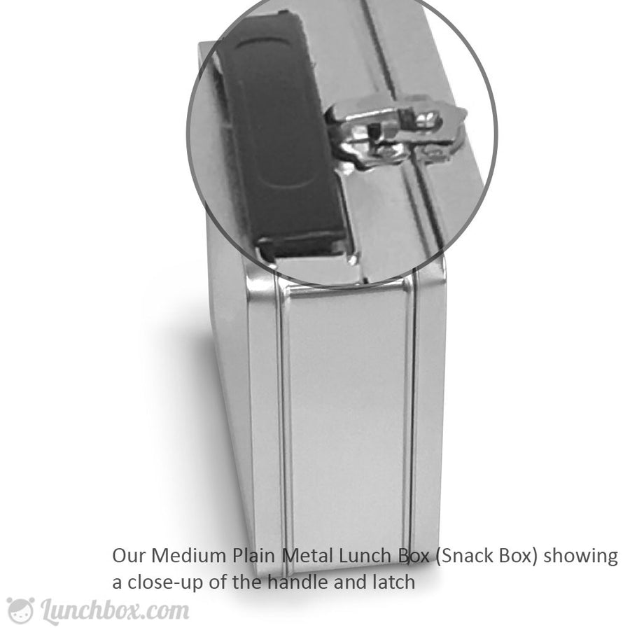 Medium Plain Metal Lunch Box – Lunchbox.com