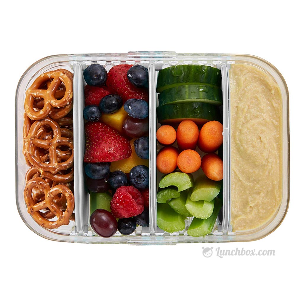 Mod Bento Box - Steel Gray | Lunchbox.com