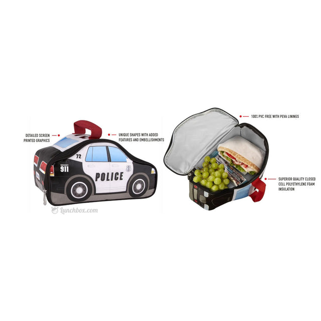 Police Car Lunch Box – Lunchbox.com