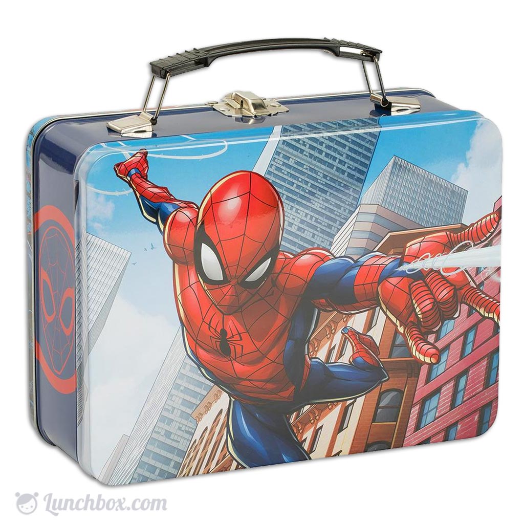 Spiderman tin box store